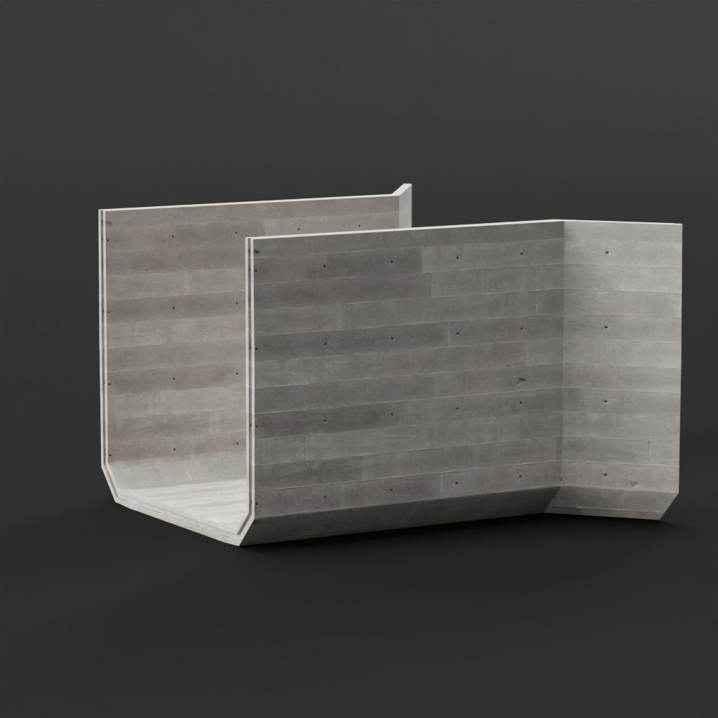 Box Culvert type 04 | Architectural Structures models | BlenderKit