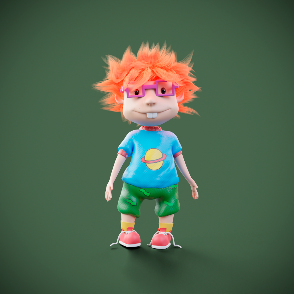 Carlitos Rugrats | Men models | BlenderKit