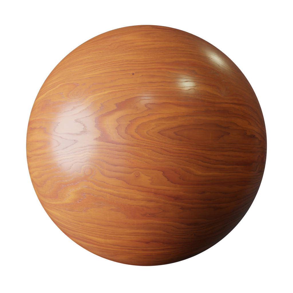 Polished Red Cedar Wood | FREE wood materials | BlenderKit