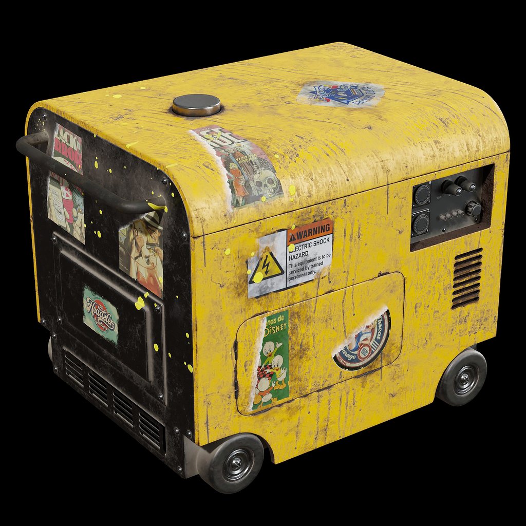 Dynamo | FREE Industrial models | BlenderKit