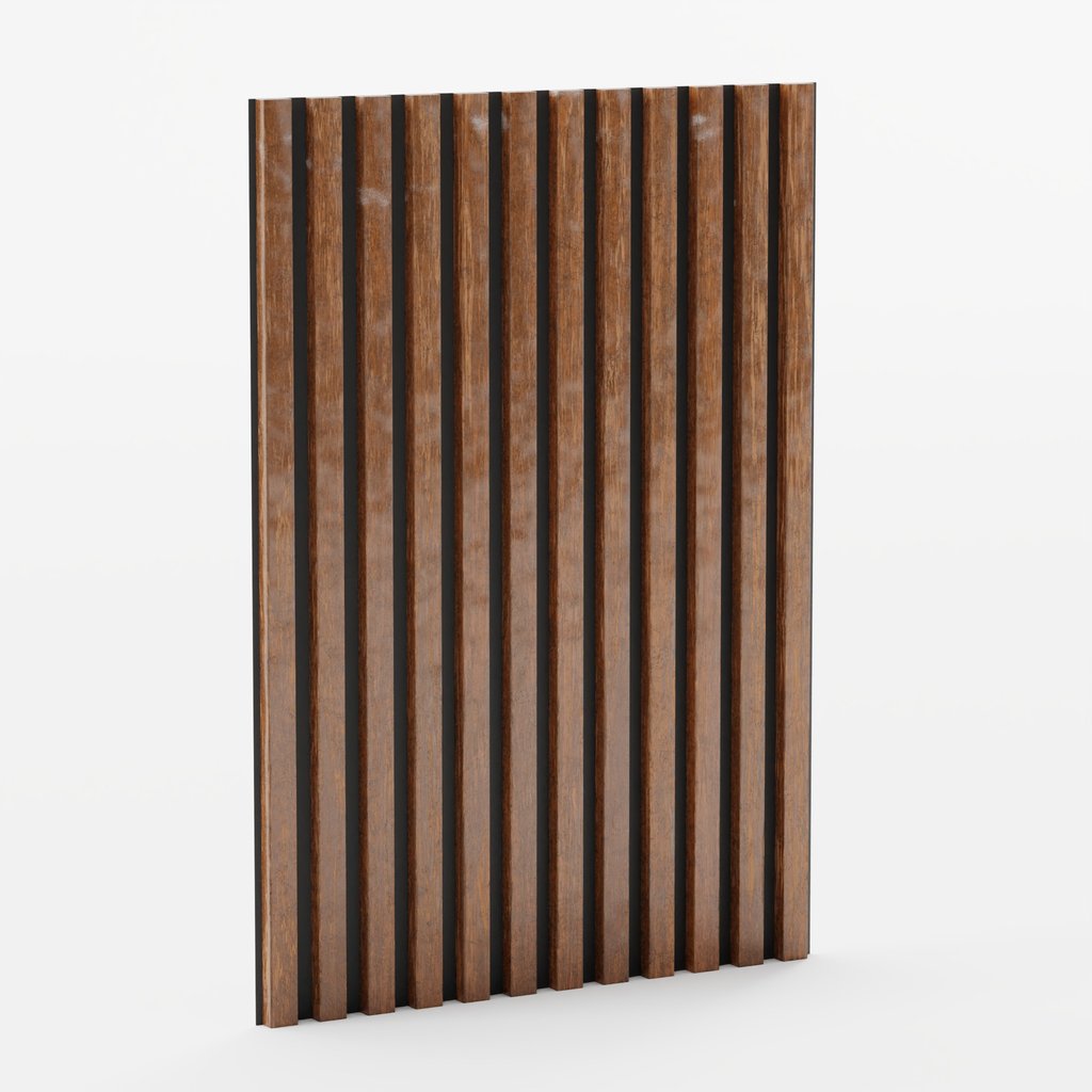 Procedural wooden wall panel | FREE Wood Panels models | BlenderKit