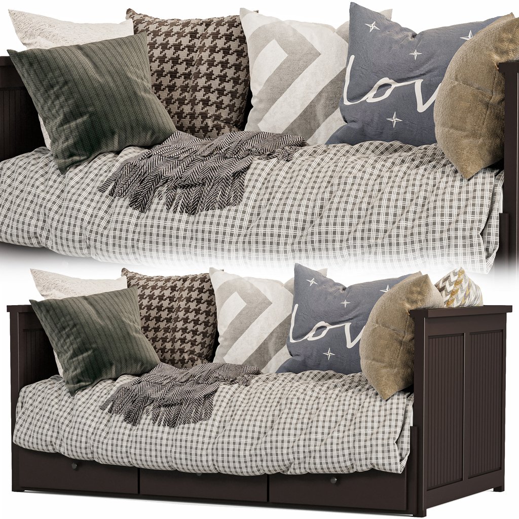 Baby crib | FREE Kids Beds models | BlenderKit