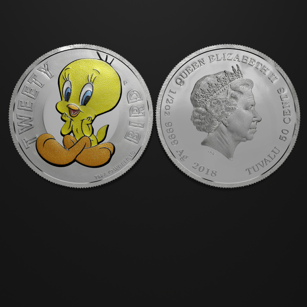 Tweety Bird coin | FREE Money models | BlenderKit