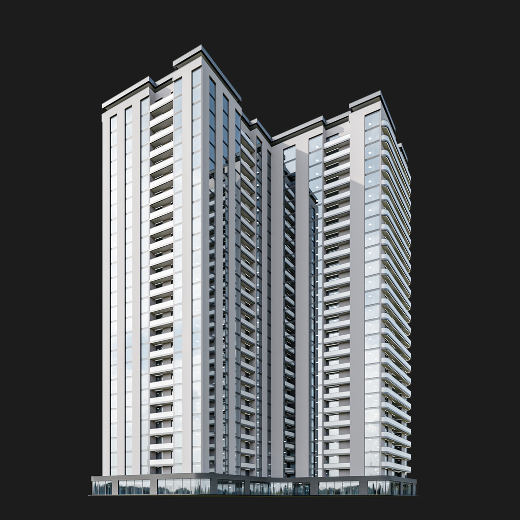 BlenderKit | Download the Pinnacle Heights model