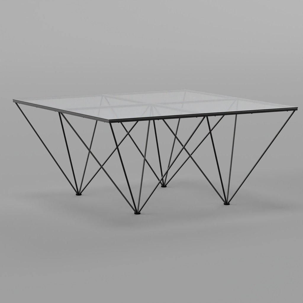 PRISMA Coffee table | Tables models | BlenderKit
