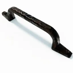 Rusty Door Handle | Doors models | BlenderKit
