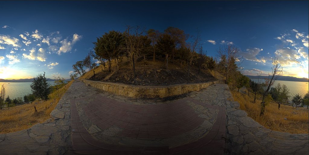 Autumn Roadside Hill HDRI | Landscapes HDRis | BlenderKit
