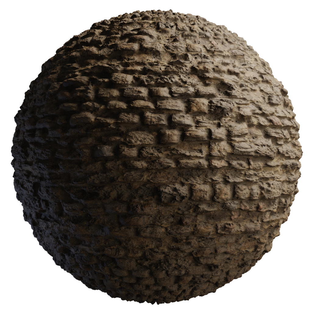Stone Dirt Wall 02 | FREE stone materials | BlenderKit