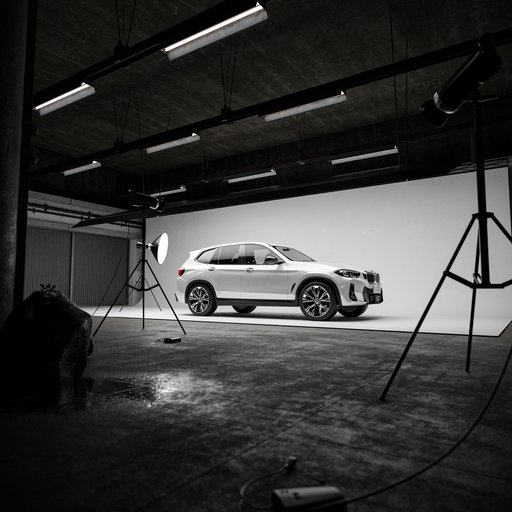 Blendkit | Download the Car Studio at Garage scene