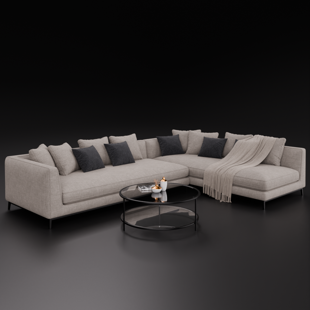 Sofa Lucrezia Soft | Sofas models | BlenderKit