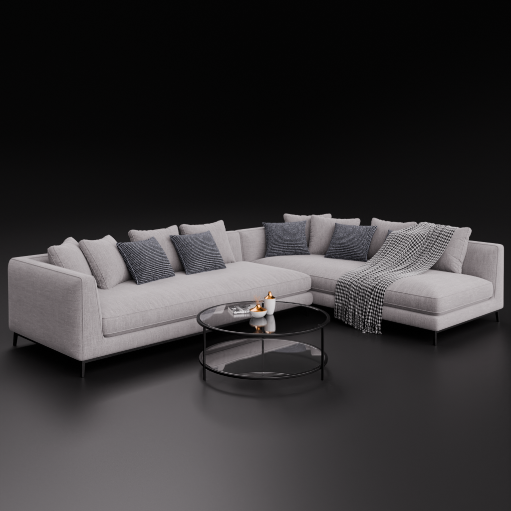 Sofa Lucrezia Soft | Sofas models | BlenderKit