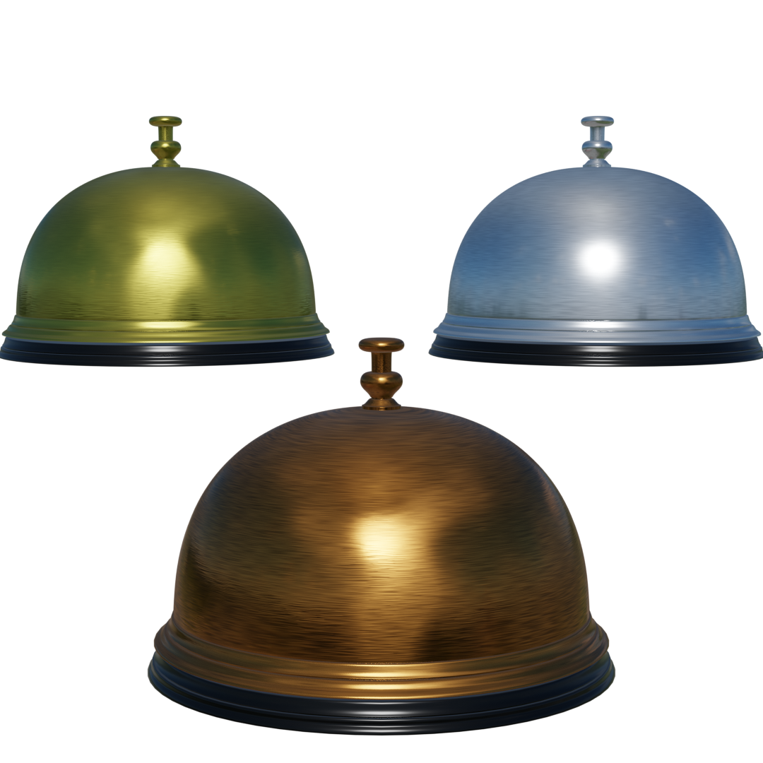Service Bell | FREE Restaurant / Bar models | BlenderKit