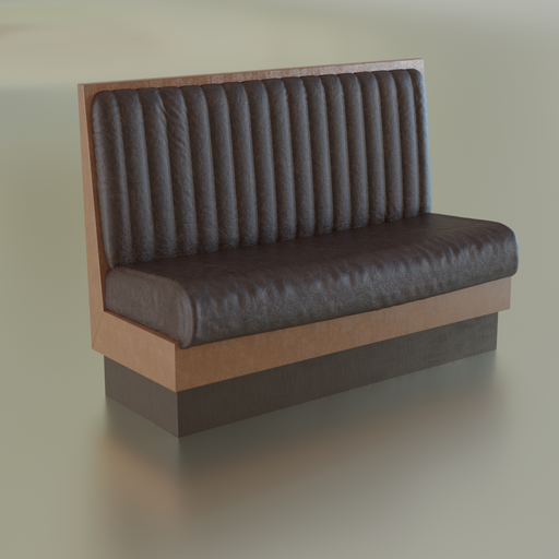 Sofa-bench | models | BlenderKit