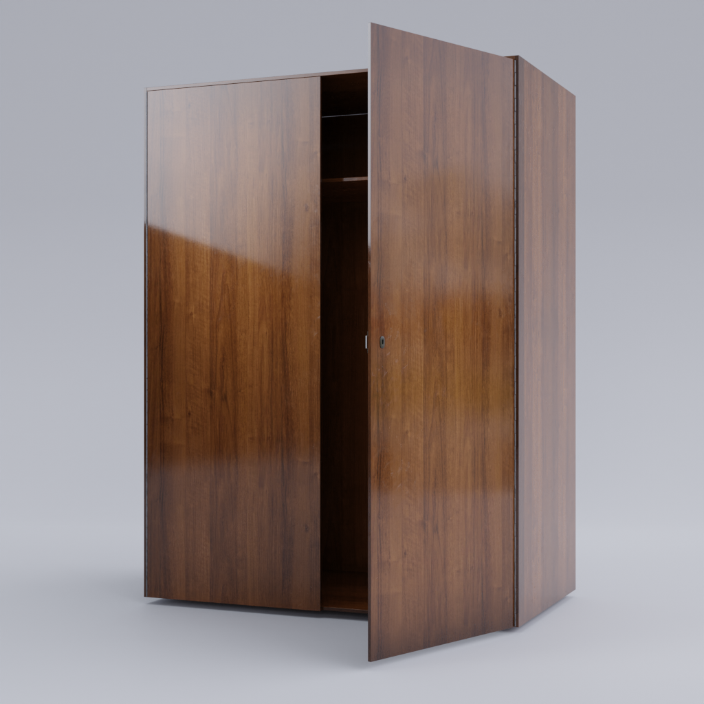 Big wardrobe | Wardrobes models | BlenderKit