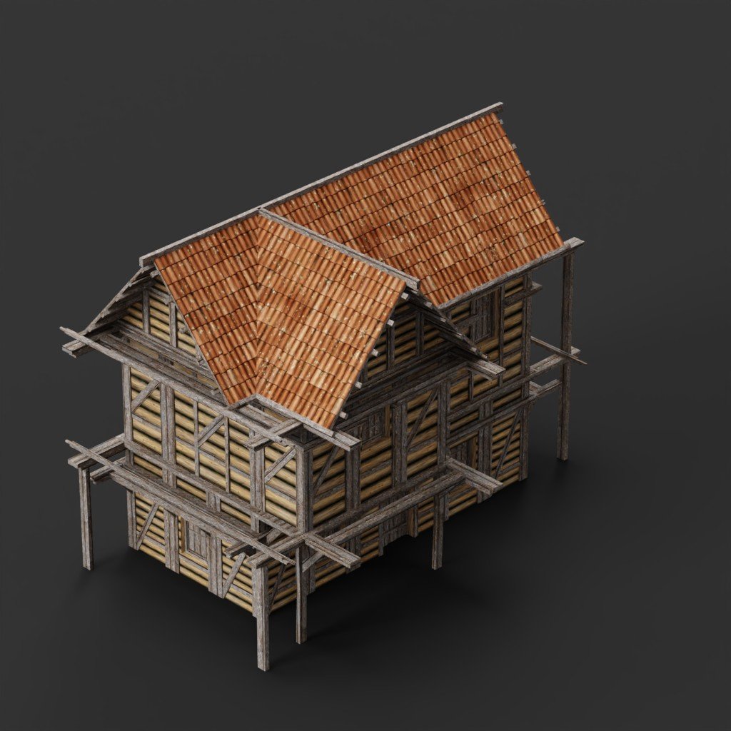 SM_House_04 | Private Buildings models | BlenderKit
