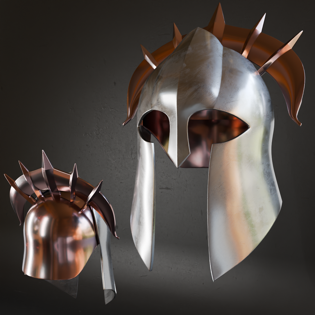 MK Helmet Ancient 49 | Historical Weapons models | BlenderKit