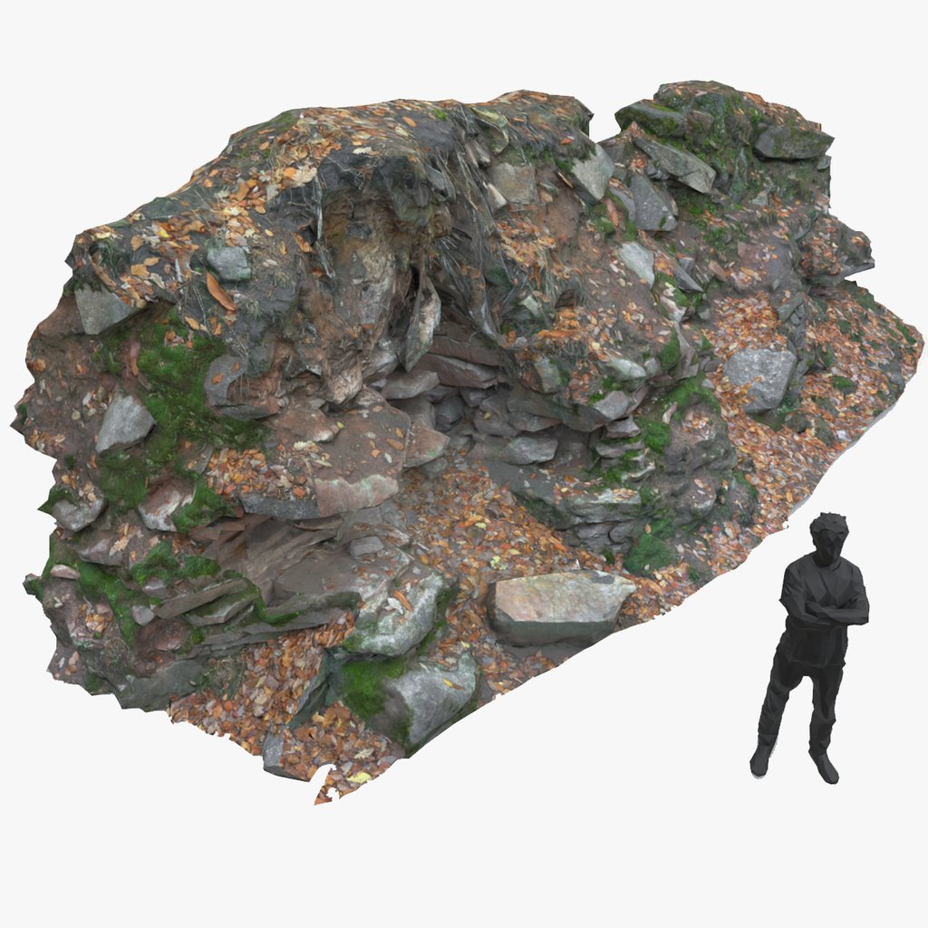 Procedural Rock Generator and Scatter | 3D Environment Elements models | BlenderKit