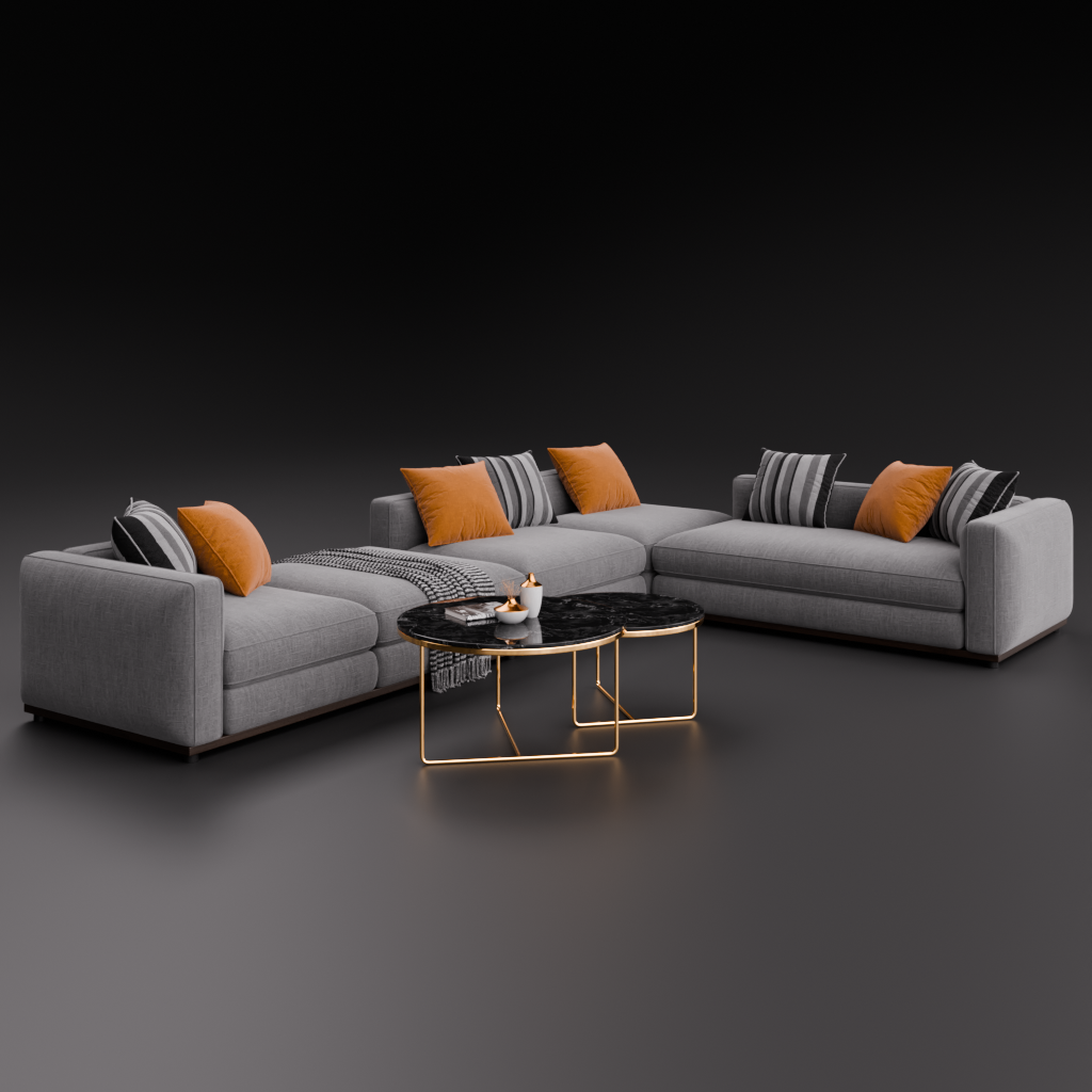 Sofa Heritage | Sofas models | BlenderKit
