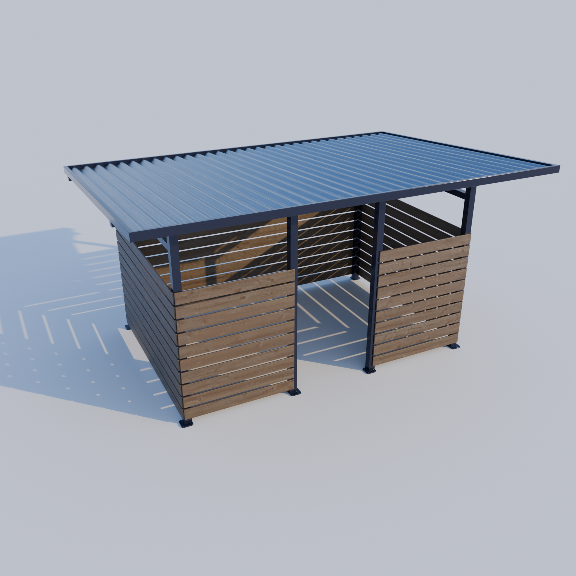 Rubbish Bin Store Garbage | Urban Environment models | BlenderKit