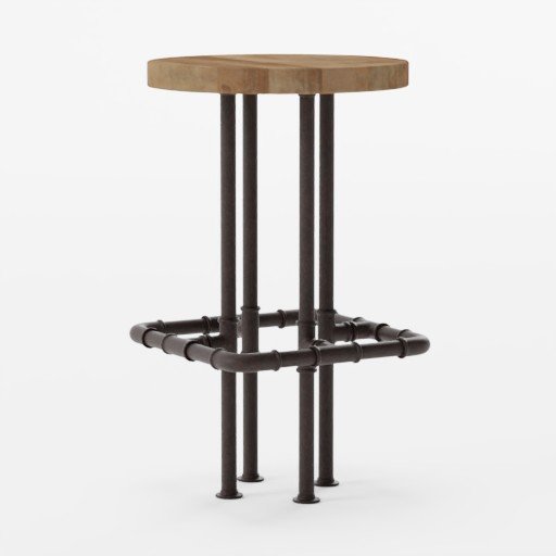 Indutrial Bar Chair | Seating Set models | BlenderKit