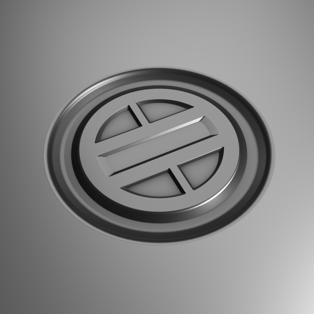 Scifi Decal Circular 008 | Miscellaneous models | BlenderKit
