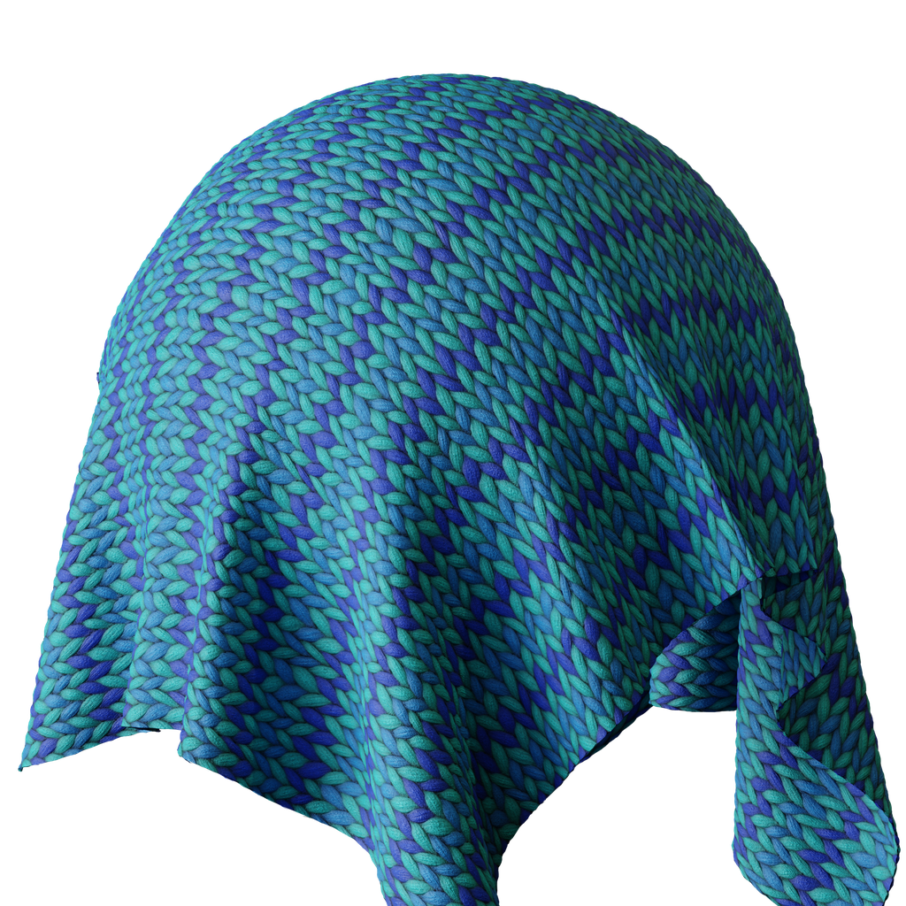 Two colored wool | FREE fabric materials | BlenderKit