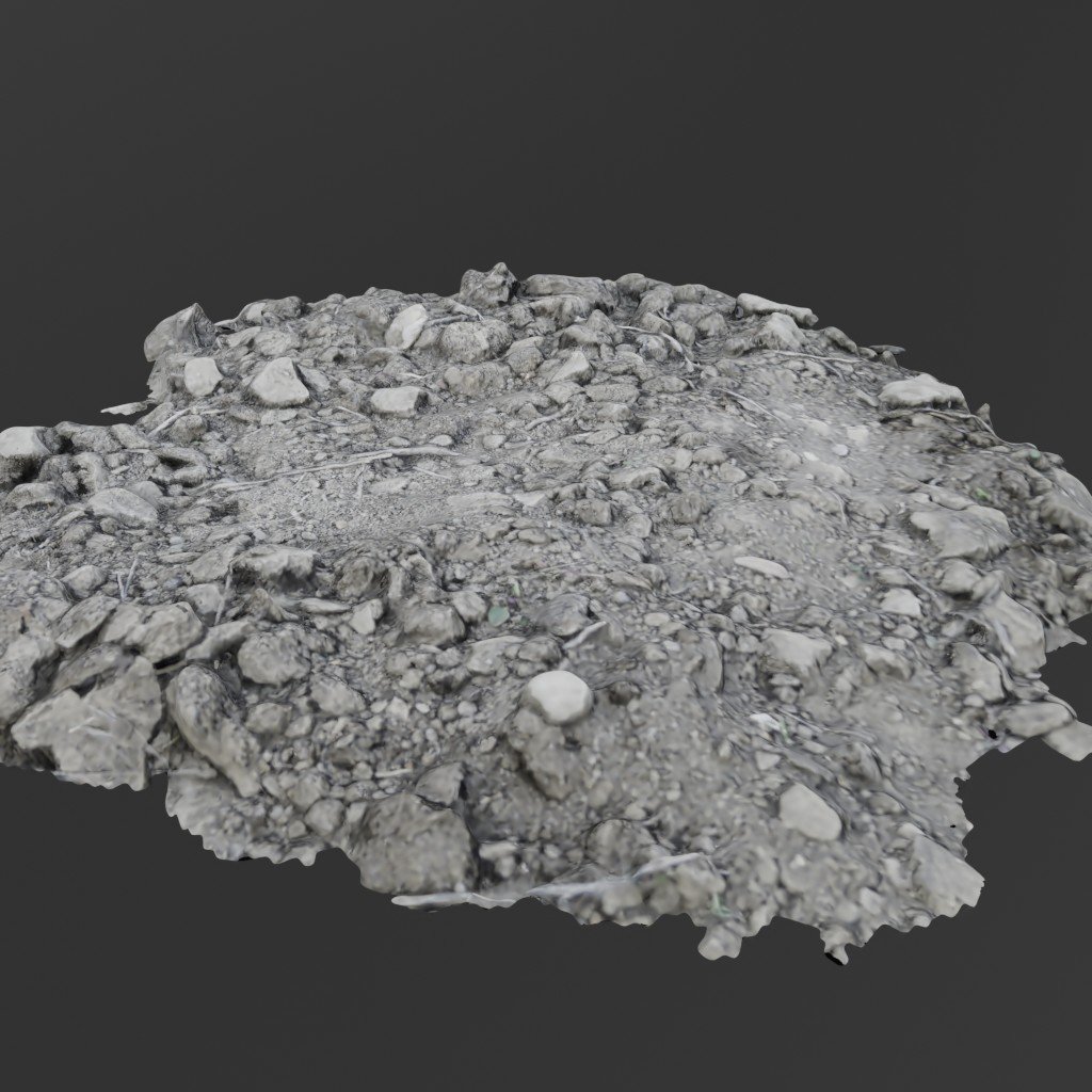 Photoscanned Pile Of Clumpy Dirt 02 | FREE 3D Environment Elements ...