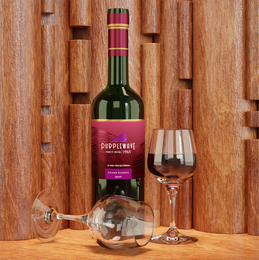 Red Wine set | Mockup scenes | BlenderKit