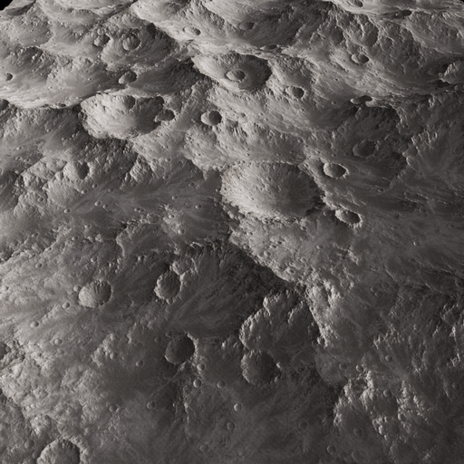 Moon Surface tileable Terrain v2 | Terrains models | BlenderKit