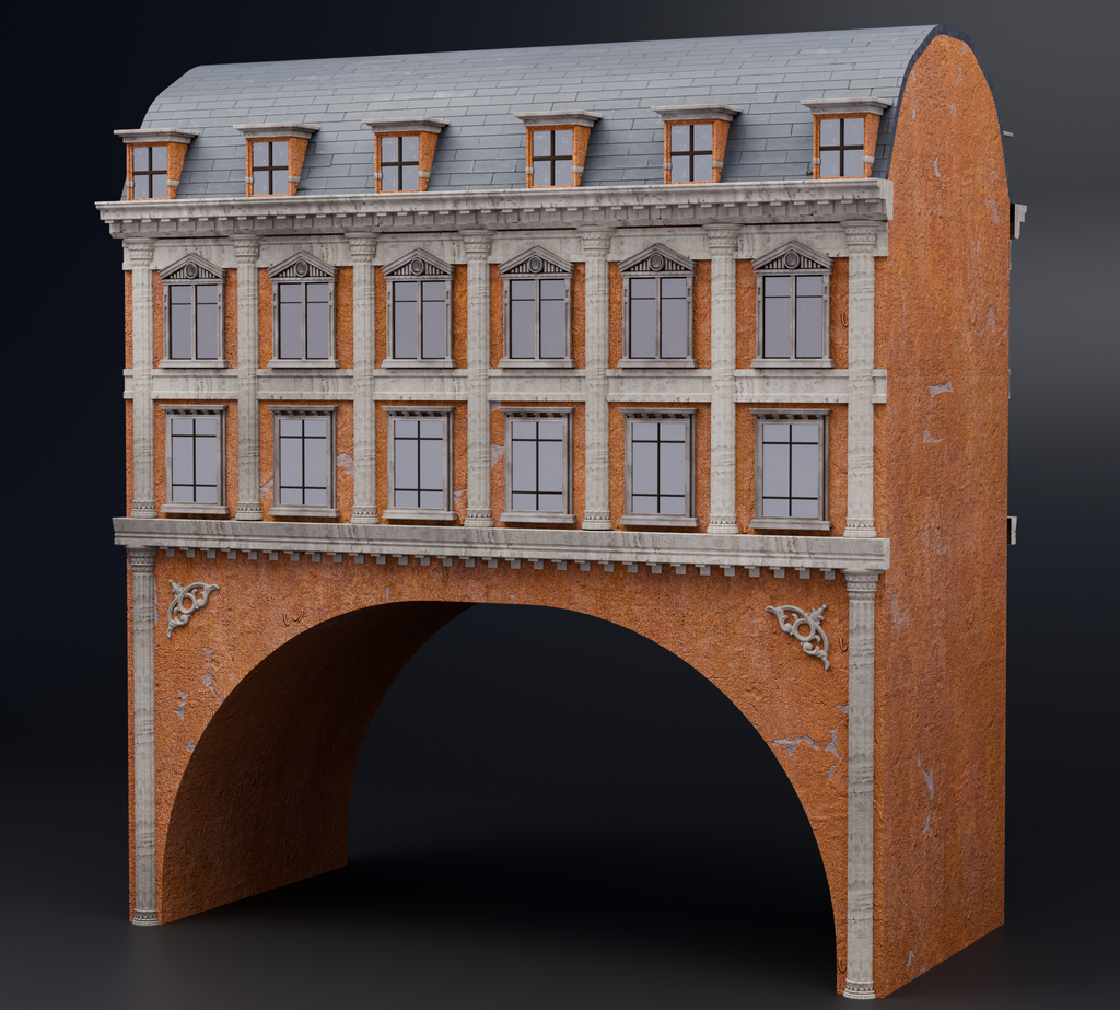 Building | Historic Buildings models | BlenderKit