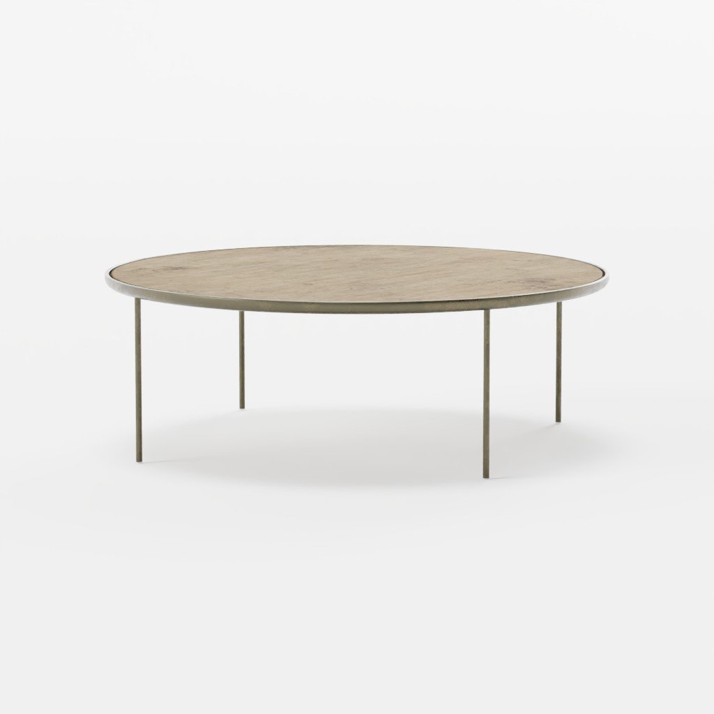 Stylish round table | 3D Table models | BlenderKit