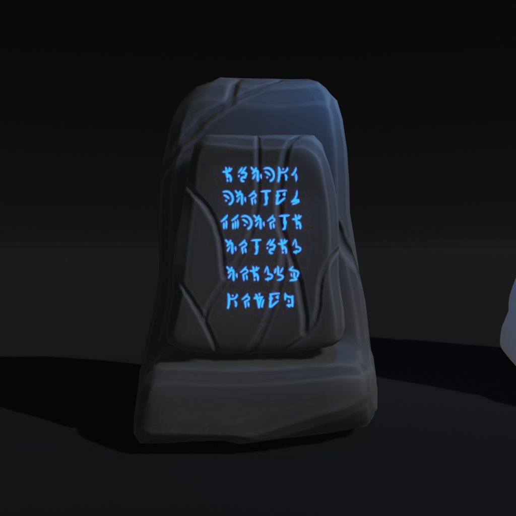 Stylized rock | Environment Elements models | BlenderKit