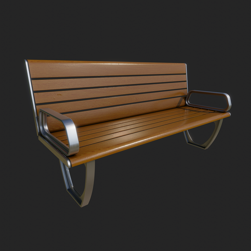 Bench 1D | Benches models | BlenderKit