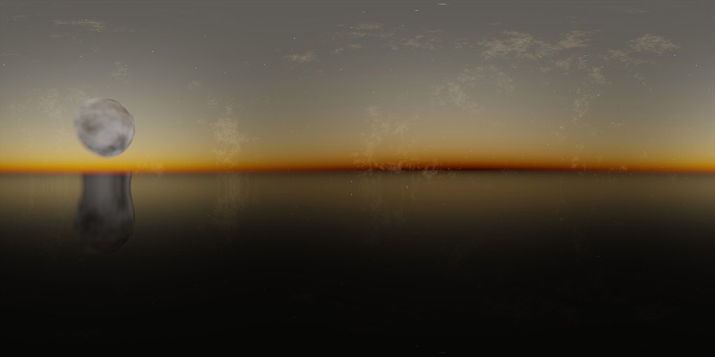Sunset Reflection HDRI | Nature HDRis | BlenderKit