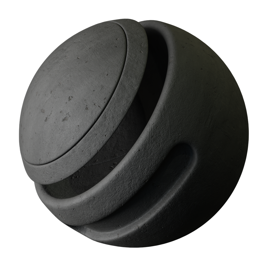 Rough Dark Gray Concrete | FREE concrete materials | BlenderKit