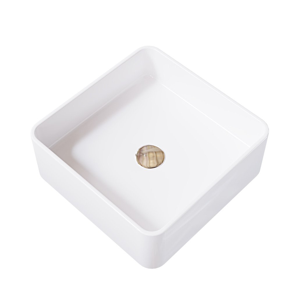 Deca square support bowl | FREE Bathroom Furniture models | BlenderKit