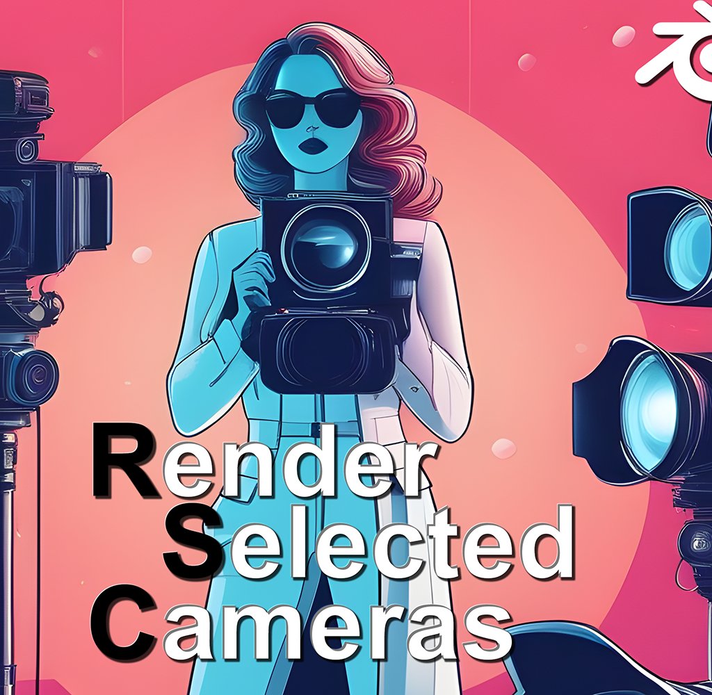 Render Selected Cameras | BlenderKit