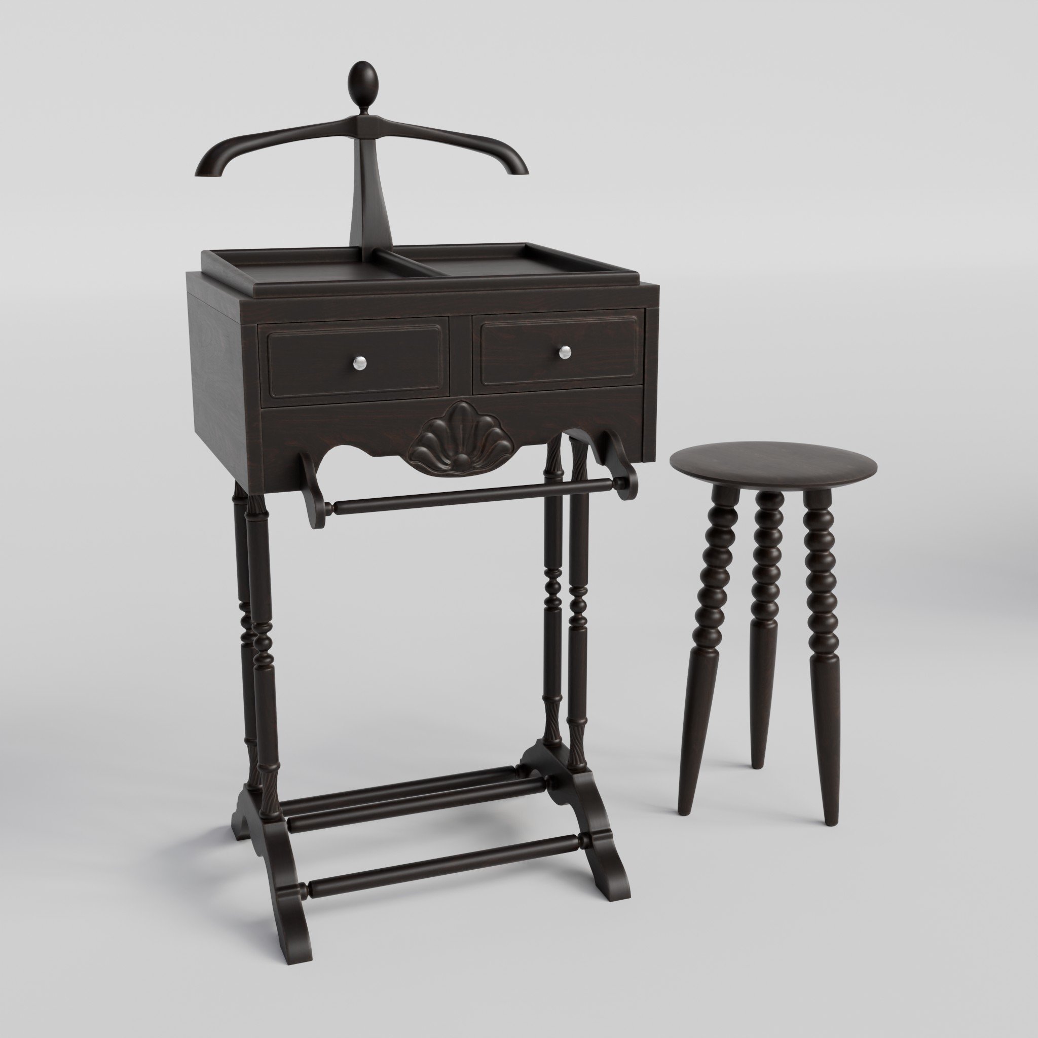 Valet | Wardrobes models | BlenderKit