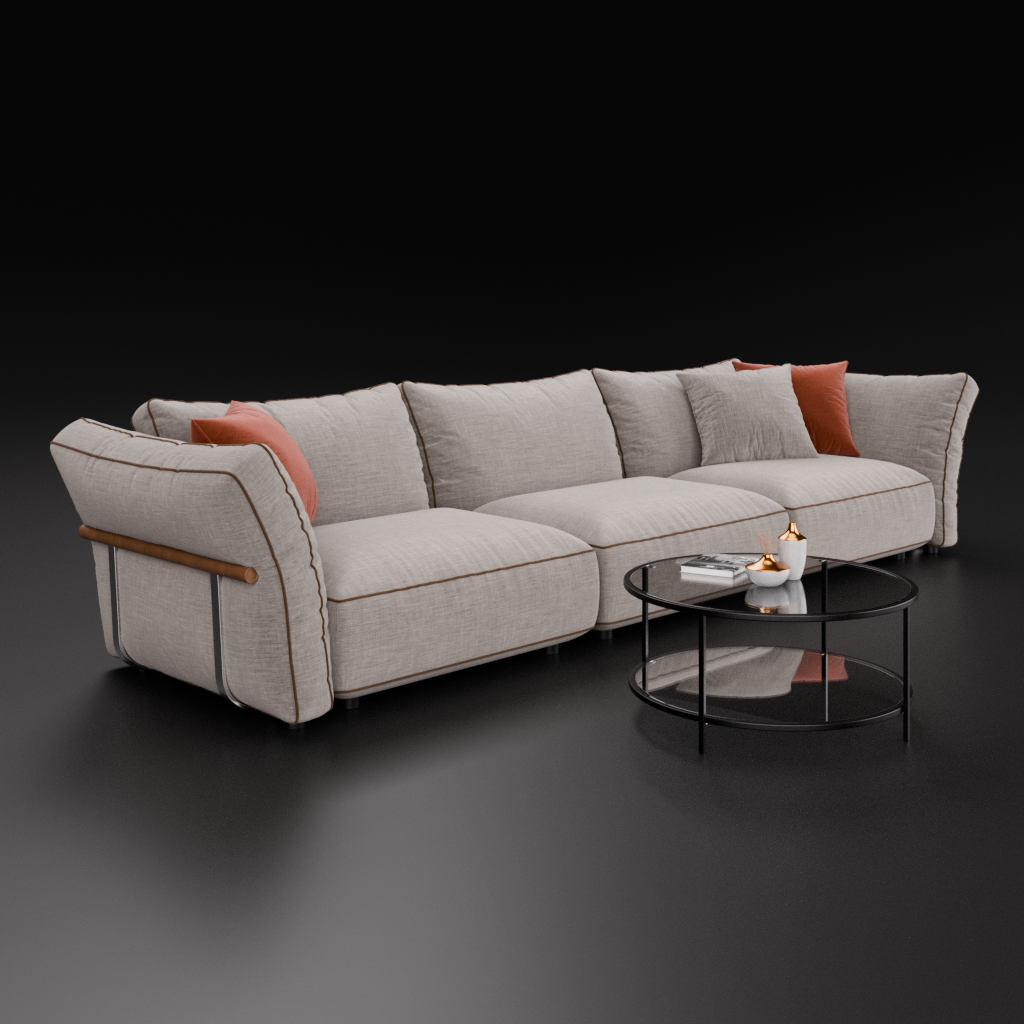 Sofa Camelot | Sofas models | BlenderKit
