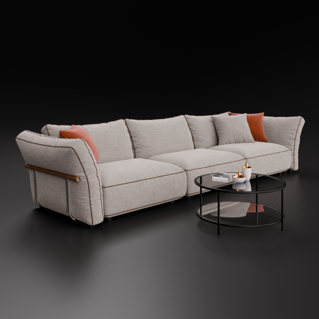 Sofa Camelot | Sofas models | BlenderKit