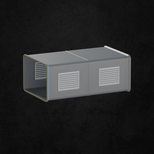 Modular Duct | Architectural Structures models | BlenderKit