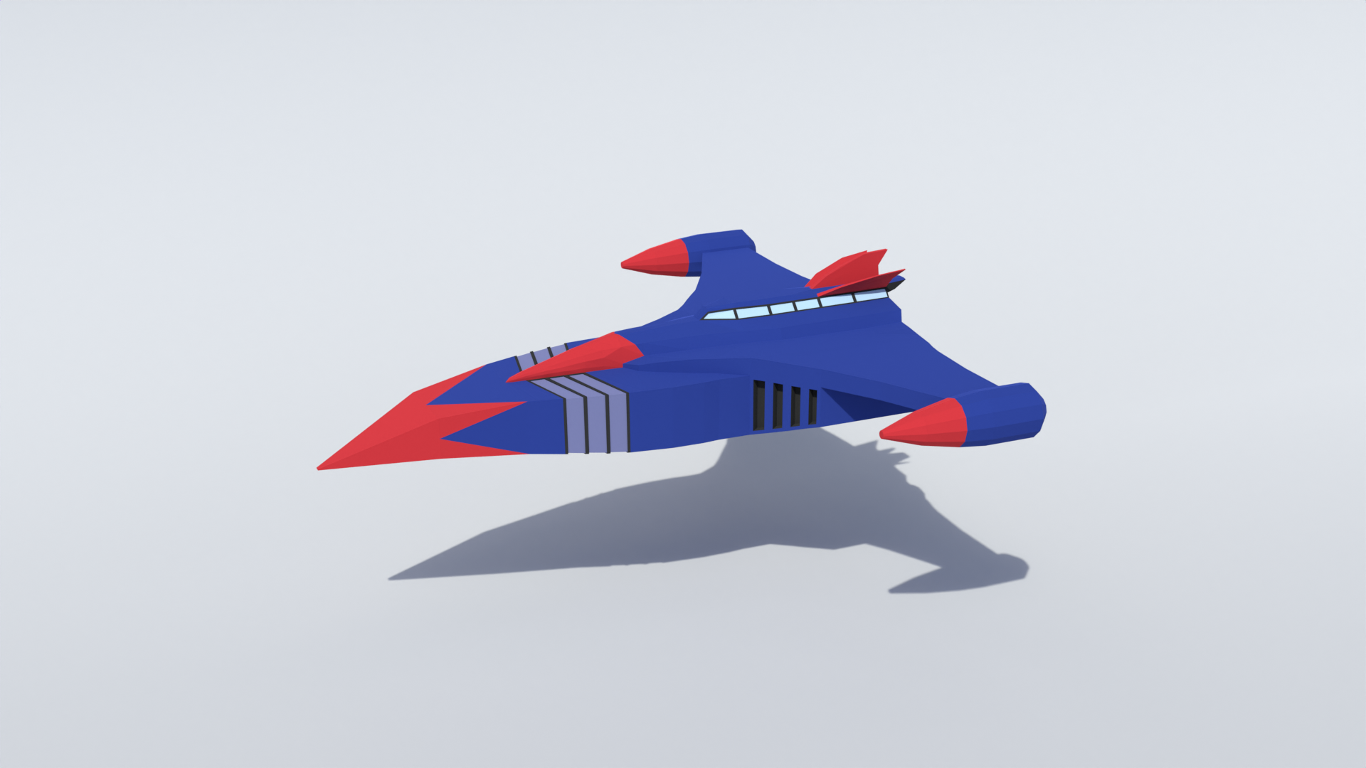God Phoenix Spaceship | Spacecraft models | BlenderKit