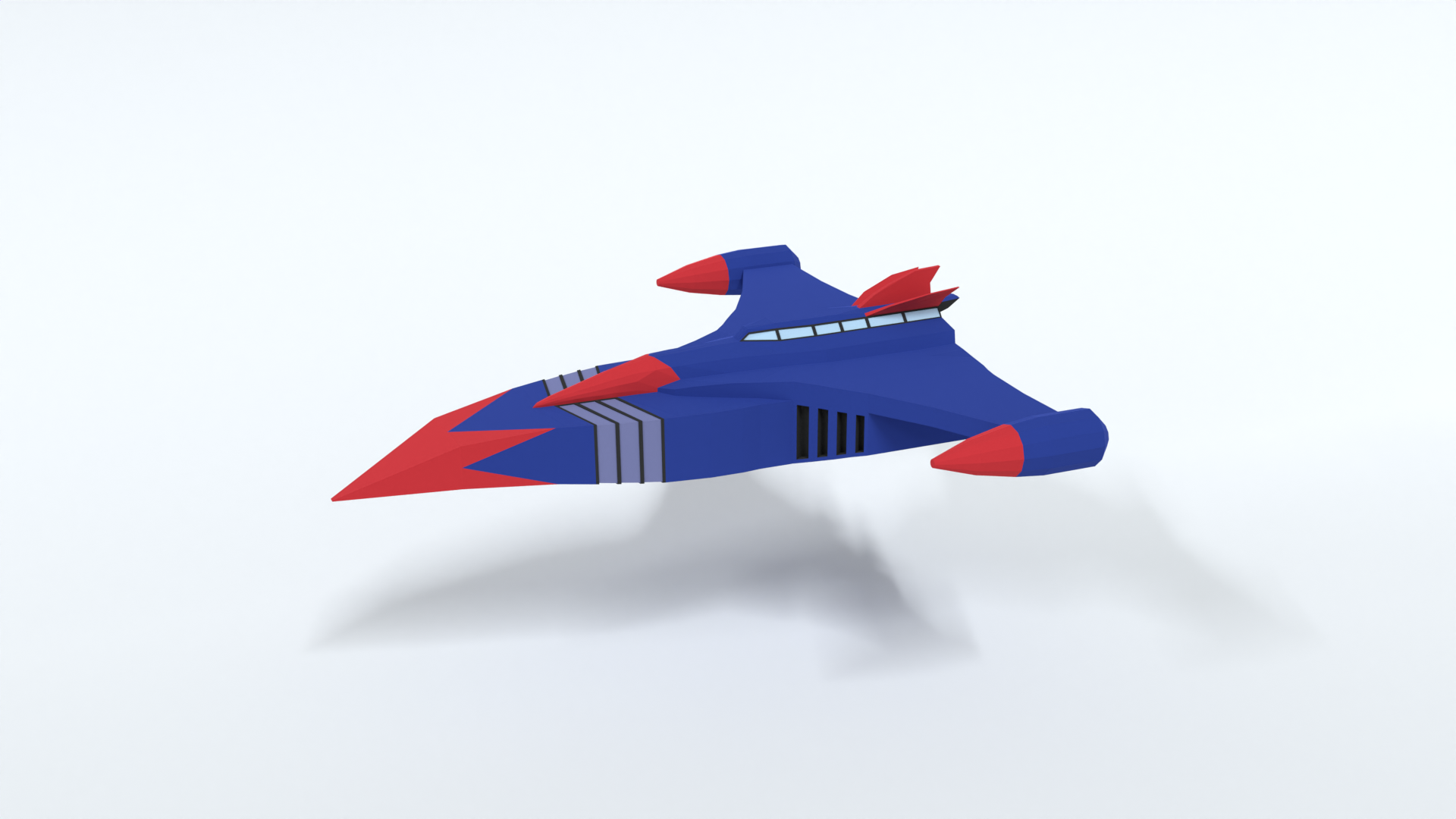 God Phoenix Spaceship | 3D Spacecraft models | BlenderKit