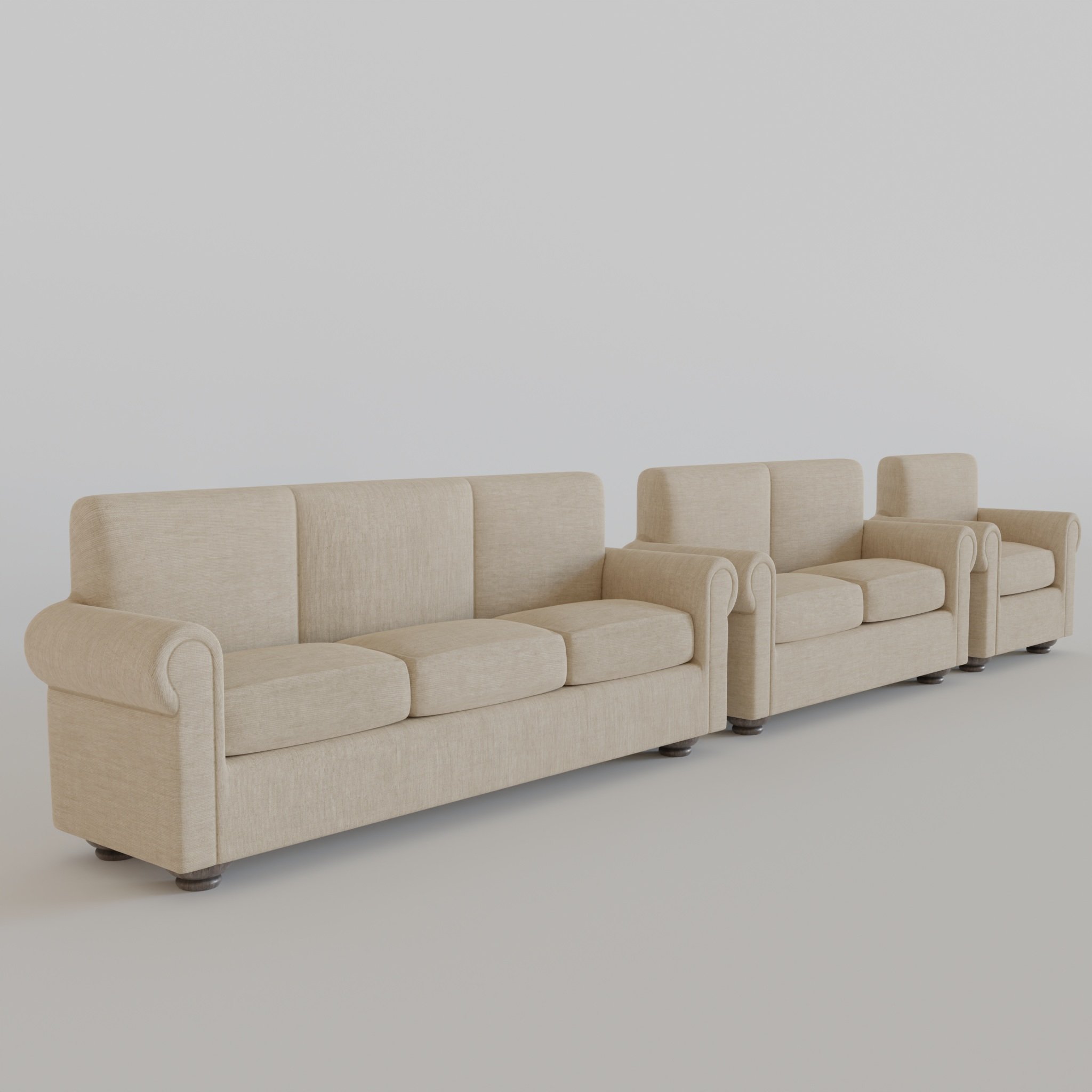 Sofa set | FREE Sofas models | BlenderKit