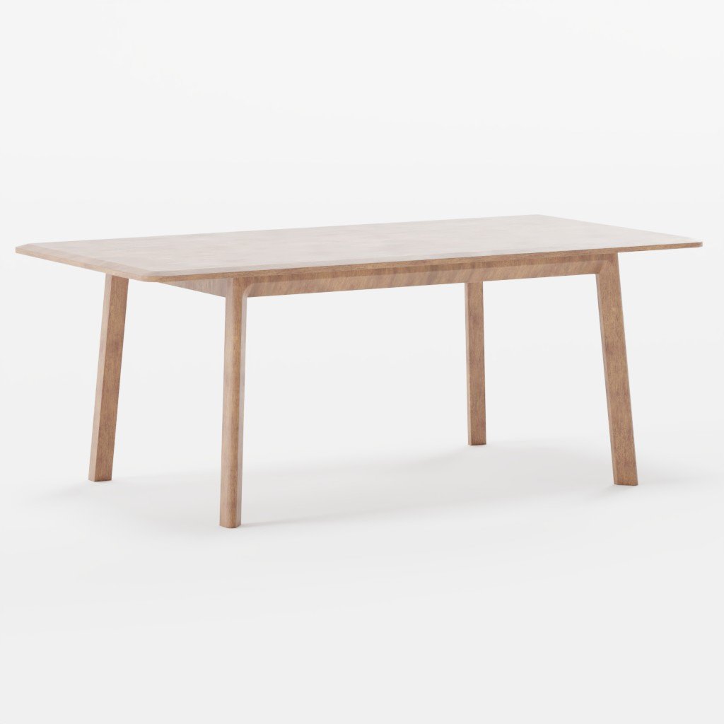 Blu Dot Keeps Table | FREE Tables models | BlenderKit