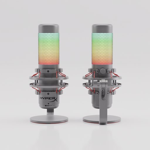 HyperX Quadcast Microphone | Audio Devices models | BlenderKit