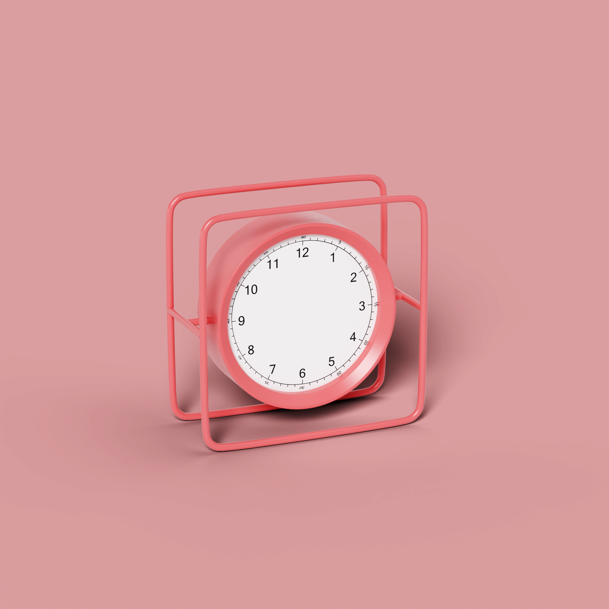 Table Clock | FREE Clocks models | BlenderKit
