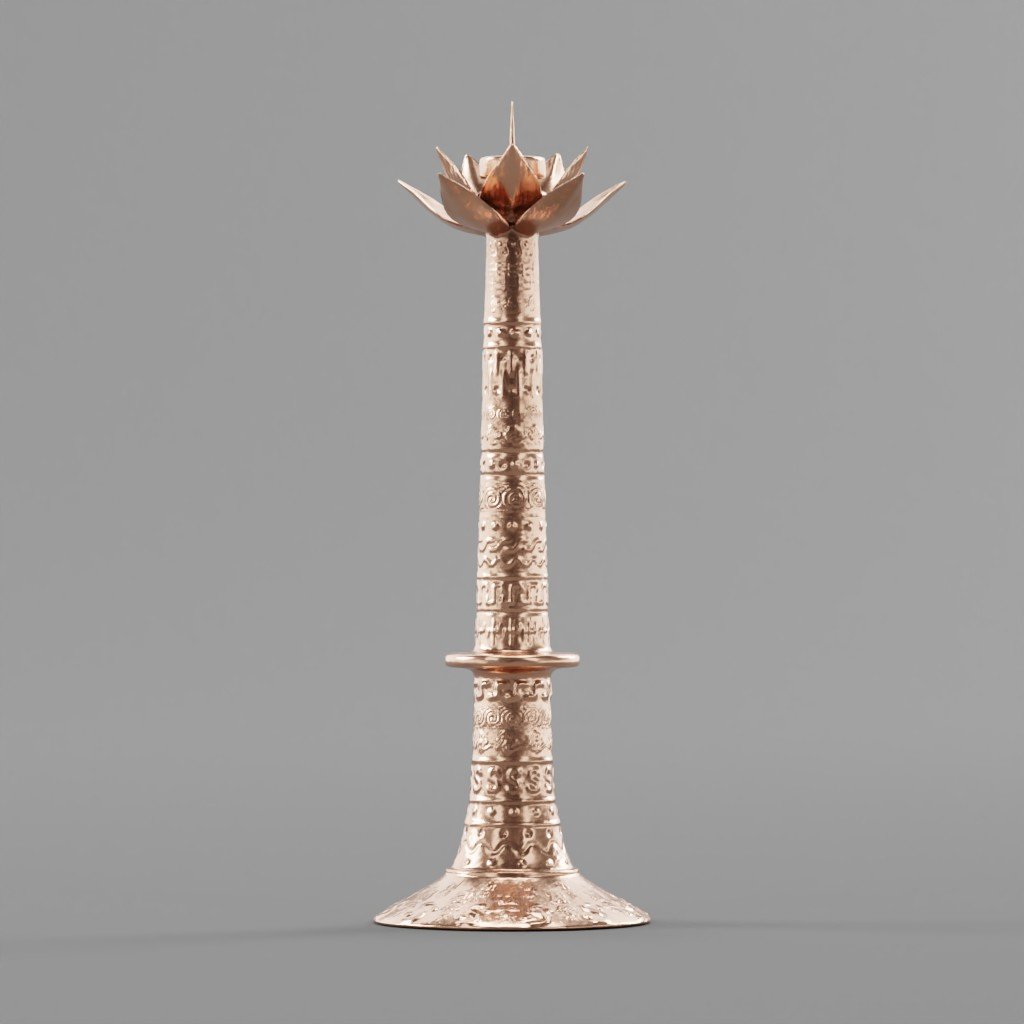 Ancient candlestick | FREE Table Lamps models | BlenderKit