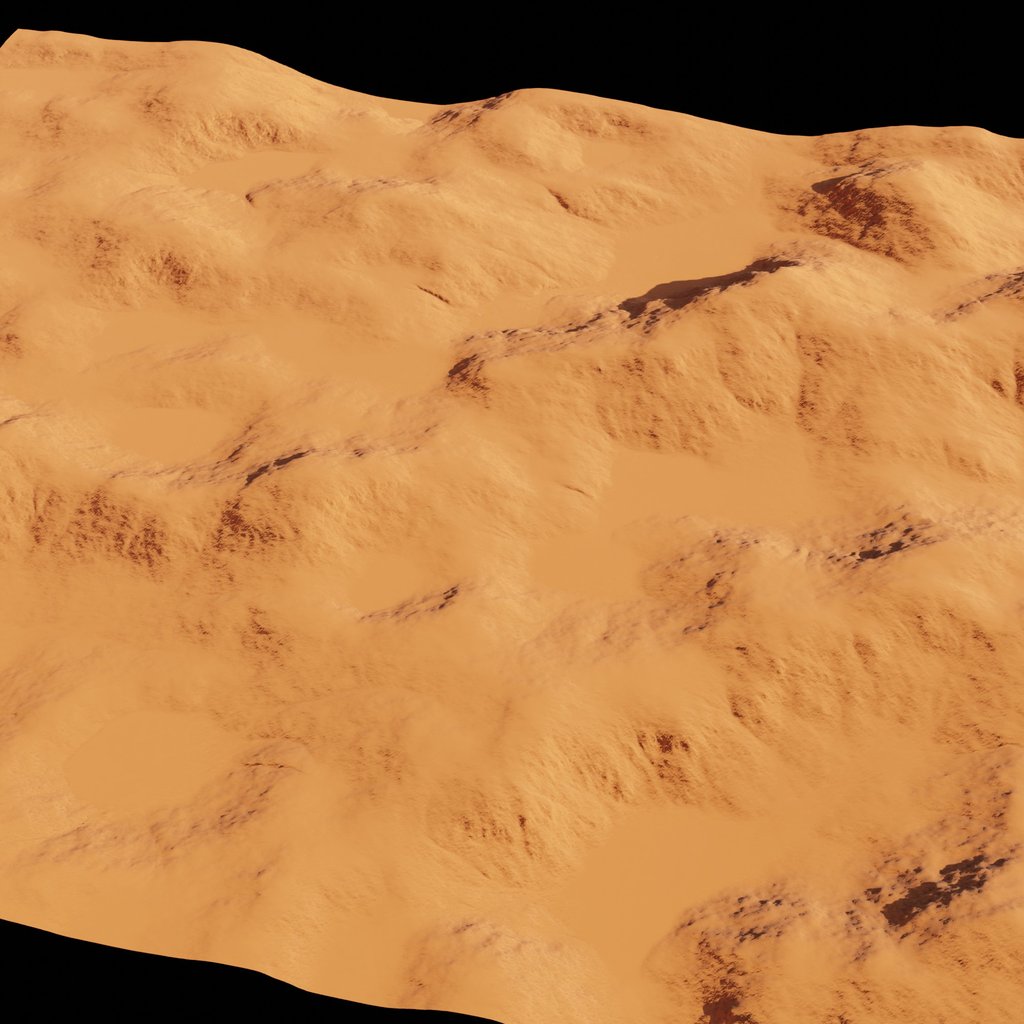 BlenderKit | Download the FREE Desert Landscape model