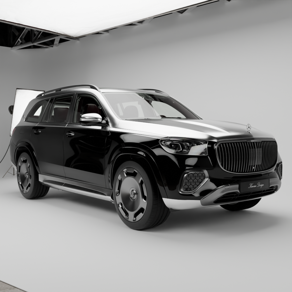 Mercedes Maybach GLS 2024 | Photography Studios scenes | BlenderKit